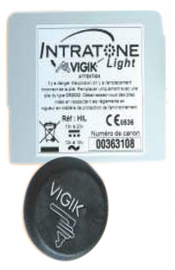centrale VIGIK " INTRATONE LIGHT " 50 services Vigik / cap. 1000 badges