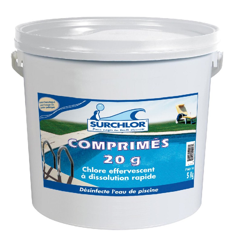 SURCHLOR RAPIDE COMPRIMES 5KG