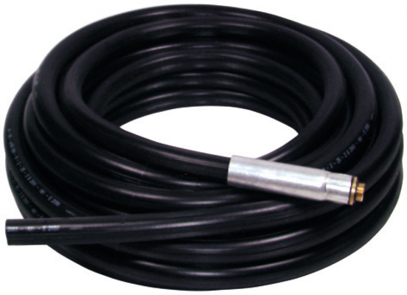 tuyau incendie 20m plastique semi-rigide avec demi-raccords symètr ...