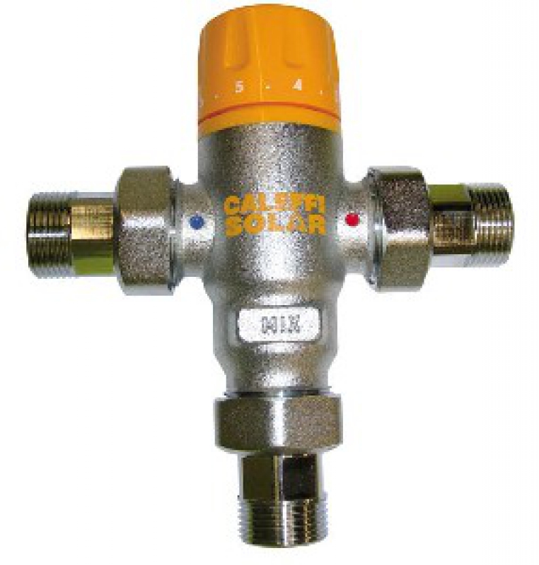 mitigeur thermostatique 30-65° - clapets anti-retour intégrés - 3/4"