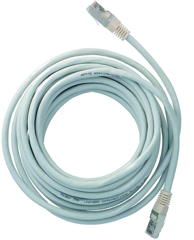 cordon terminal info RJ45/RJ45 5m grade 3