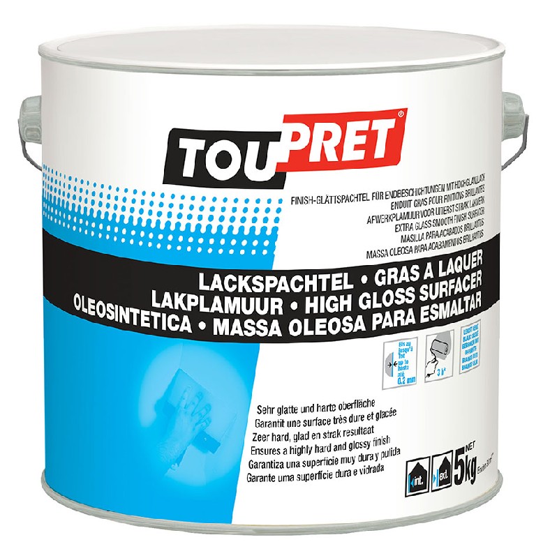 MIXTE - enduit gras à laquer - prêt à l'emploi - intérieur/extérieur - 5 Kg