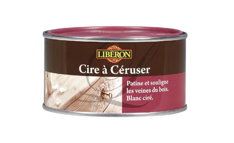 cire à céruser – souligne les veines du bois pour effet césuré ...